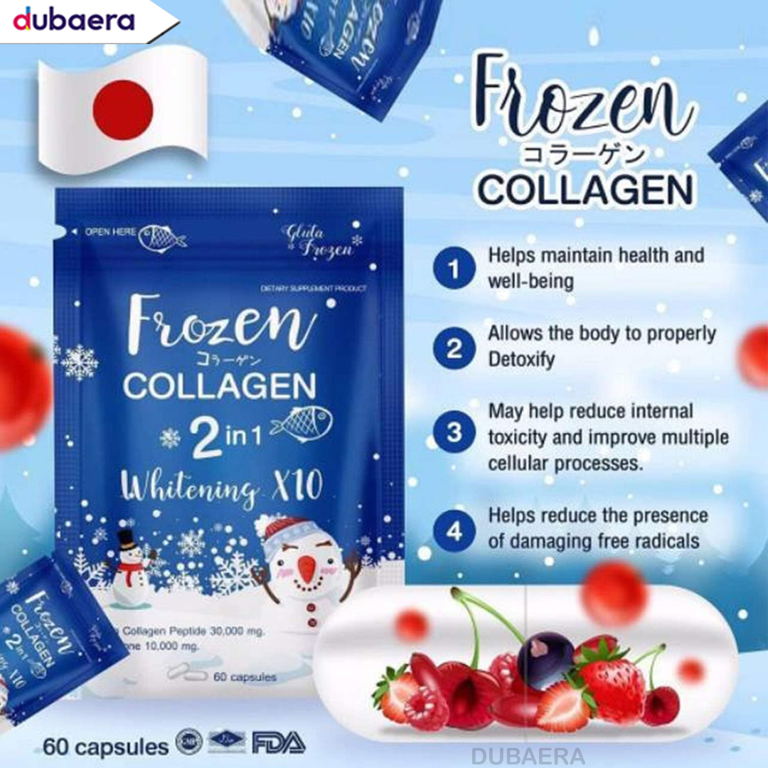 Frozen Collagen 2 In 1 Capsule 60 Pcs | Daraz.com.bd