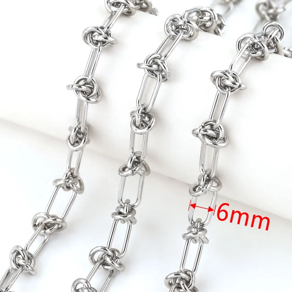1 meter Stainless Steel Big Chains For Jewelry Making Thick Big Chain ...