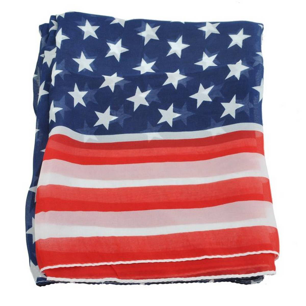 Women Girl Scarves American Flag US Flag Patriotic Theme Scarves ...
