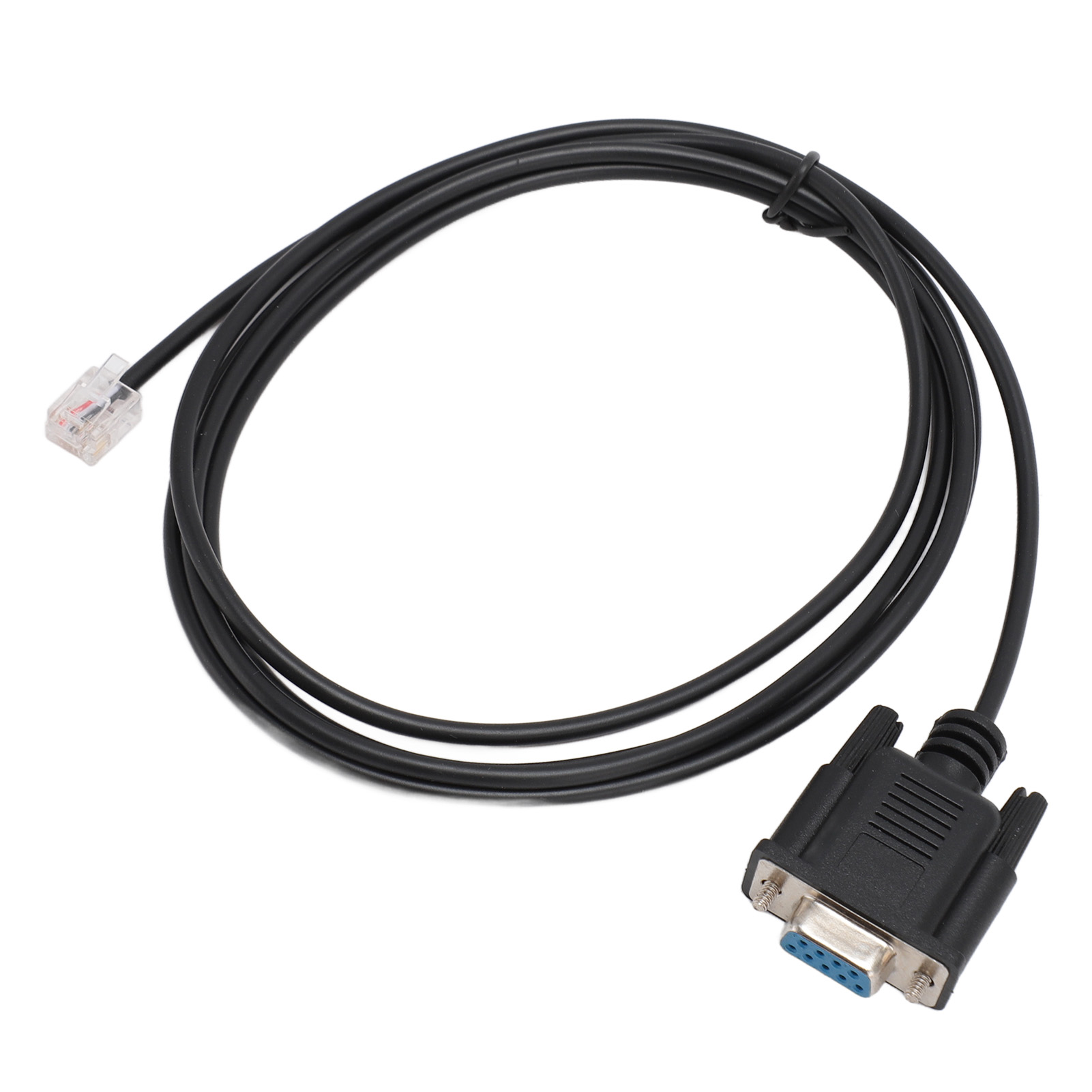 Hot DB9 RS232 To RJ11 6P4C Serial Console Cable PVC 6ft Plug And Play ...