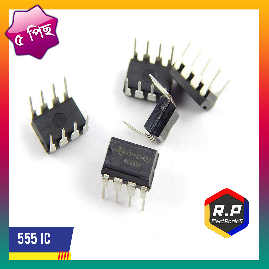 555 IC [5PCS] DIP 555 Timer IC, For Electronics | Daraz.com.bd