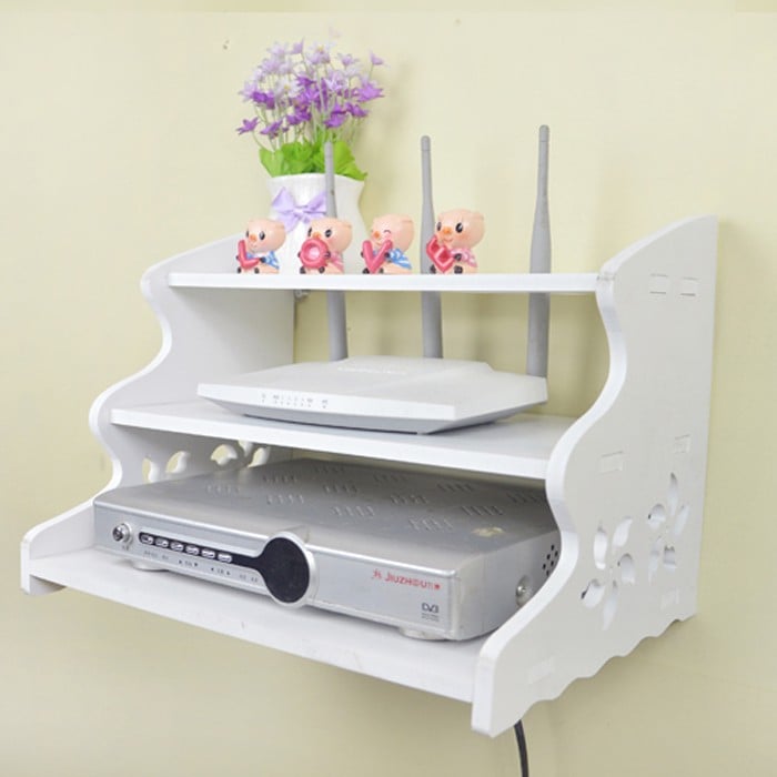 3 layer Router storage Stand Set Top Box Stand Big - Router Stand | Daraz.com.bd