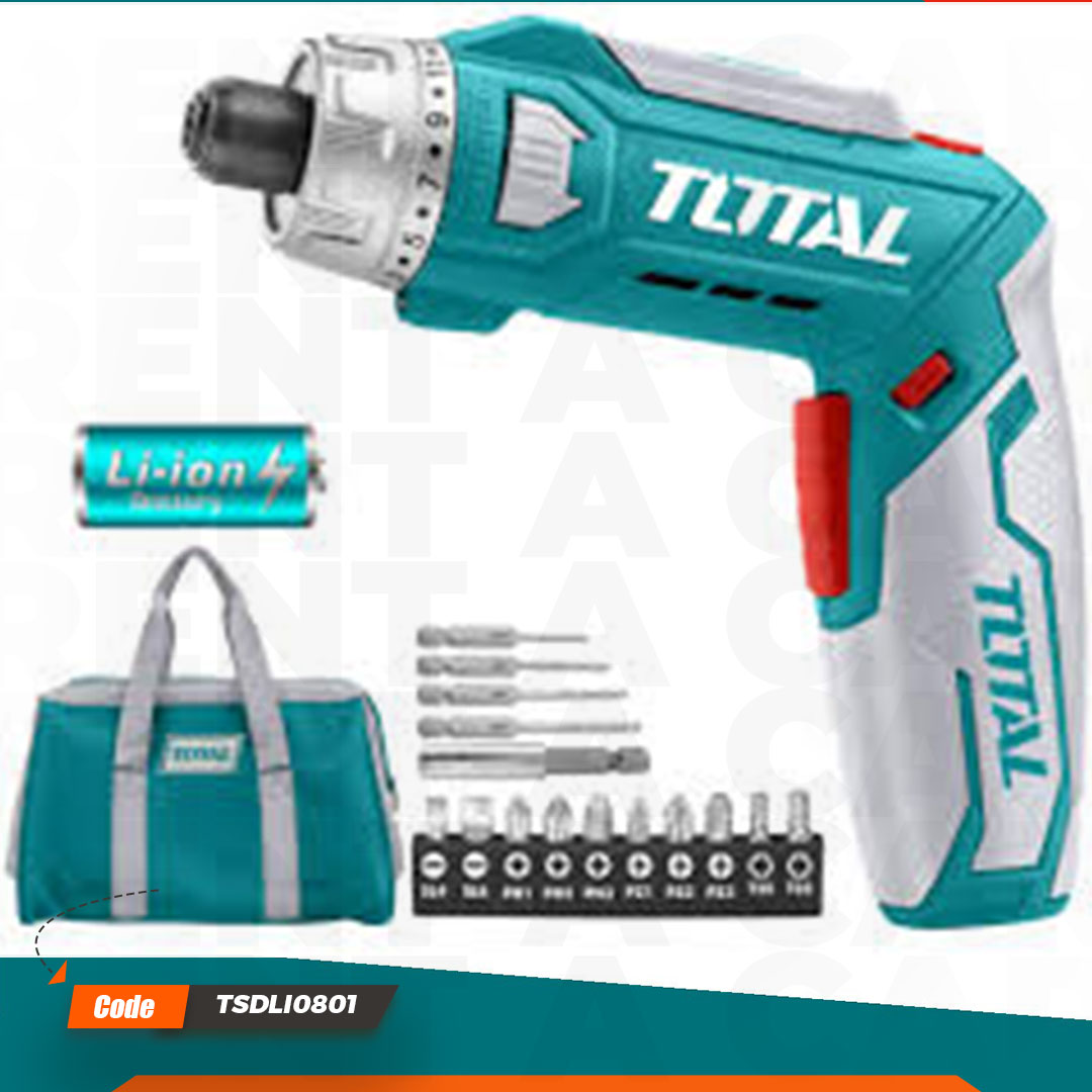 TOTAL 8V / 1.5Ah CORDLESS SCREWDRIVER | Daraz.com.bd