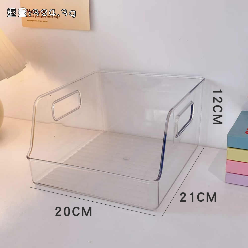 Acrylic Transparent Book Stand Ins Student Desk Book Storage Box ...