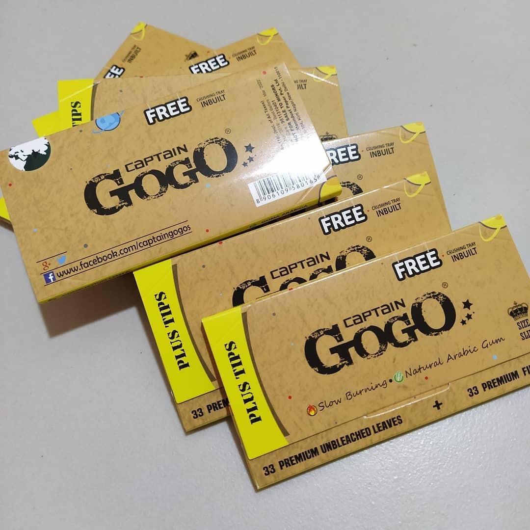 Vyxoo Inc Brown Slow Burning Arabic Bleached Gogo Paper With Crushing ...