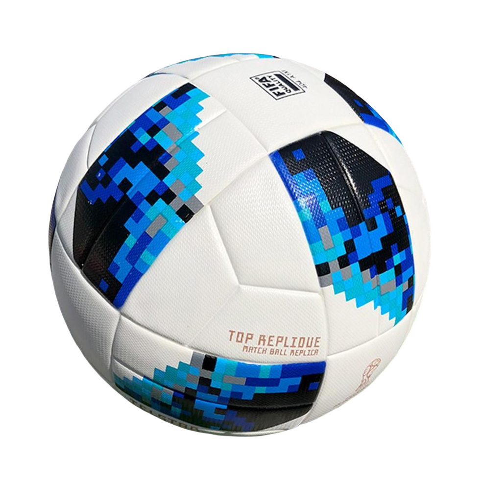 Blue Adidas Soccer Ball
