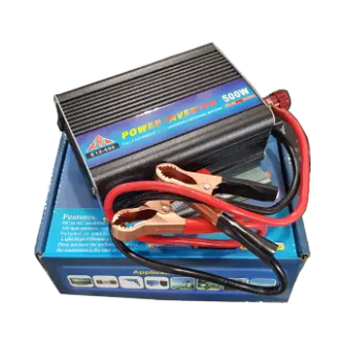 500W INVERTER 500W Solar Home Power Inverter 500 Watt Peak 12V DC To ...