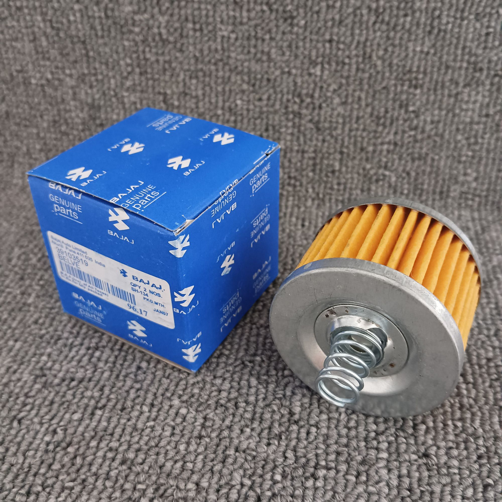BAJAJ Genuine Oil Filter for Bajaj Pulsar/ Discover Motorbike | Daraz ...