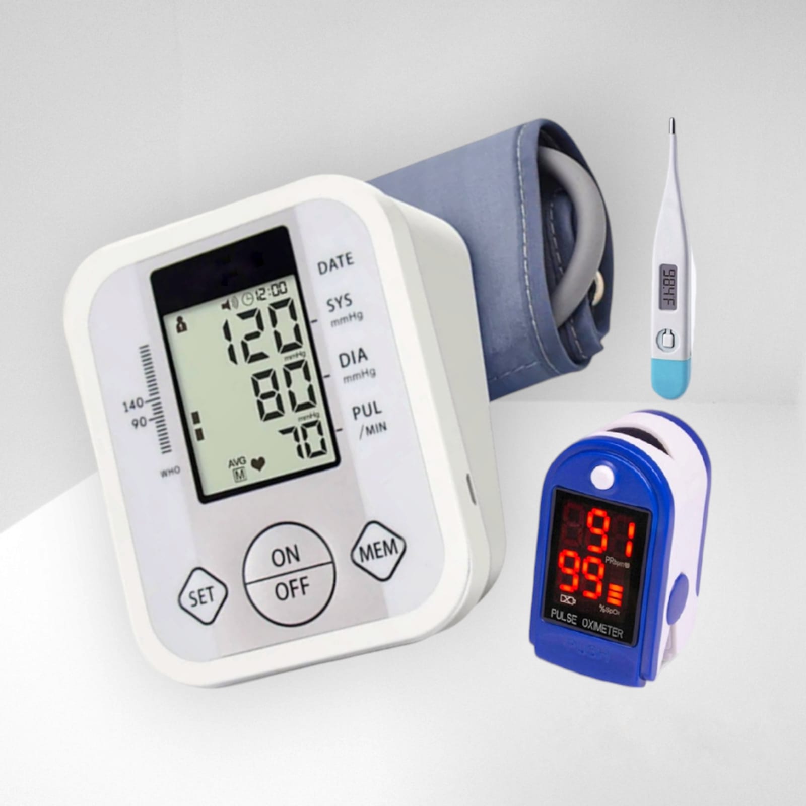 Voice Digital Bp Checking Machine, Digital Thermometer And Digital ...