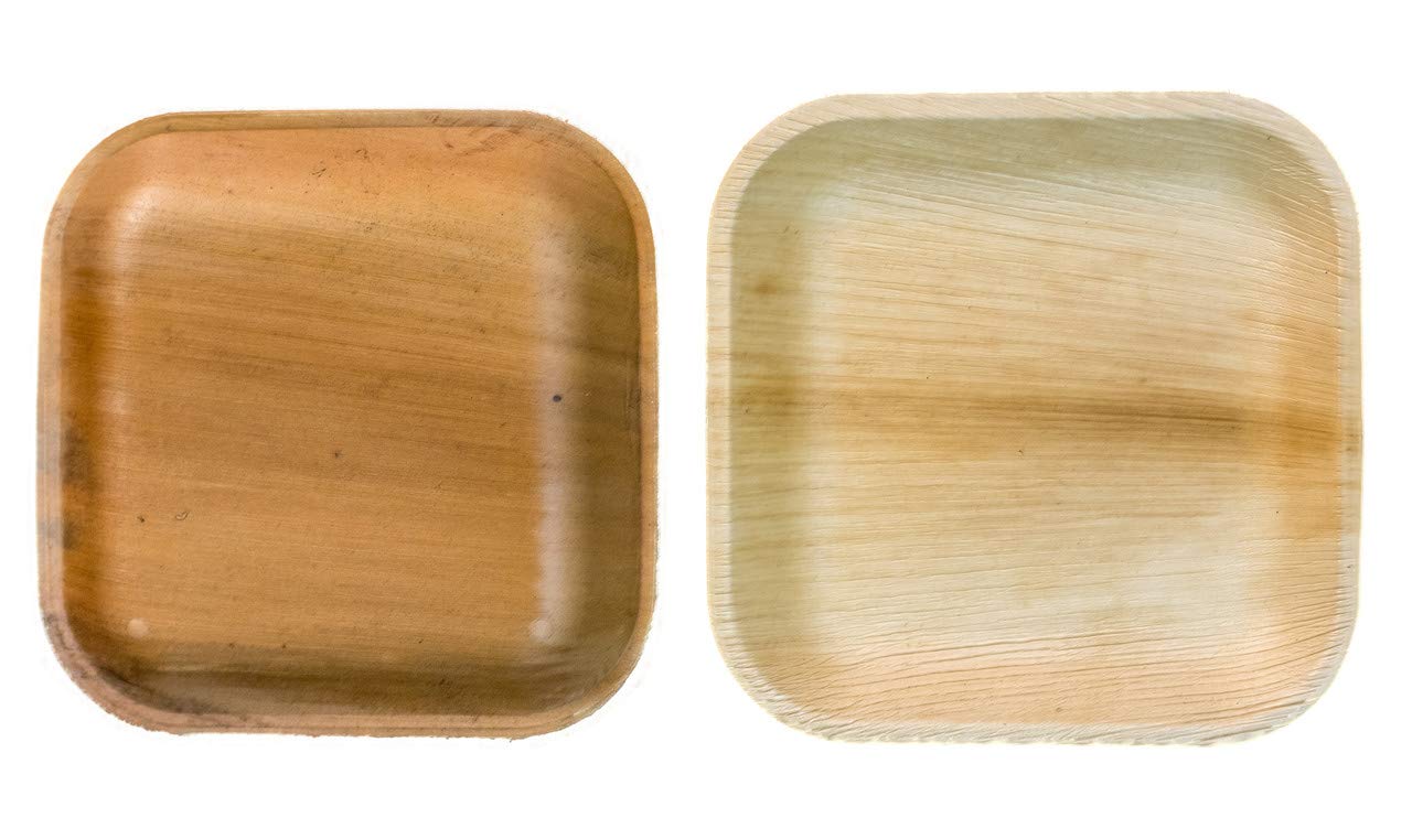 Areca Leaf (Supari Pata) 9 inch Square Palette | Daraz.com.bd