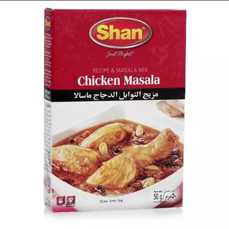 Shan Chicken Masala Mix Recipe & Seasoning 50g