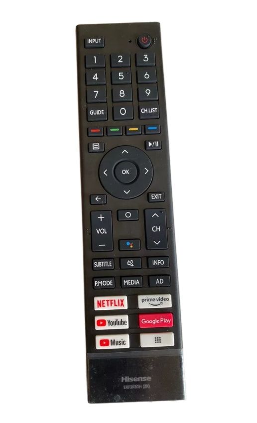 Hisense Android Smart TV remote control with Voice Assistance ...