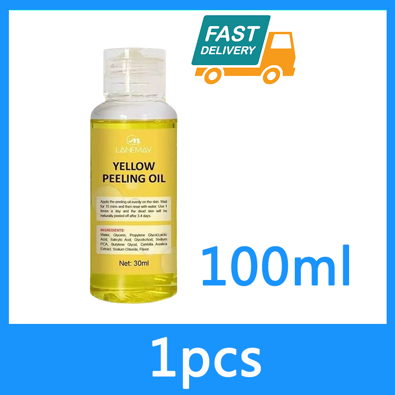 Yellow Peeling Oil For Dark Skin Bleaching Exfoliating For Face ...