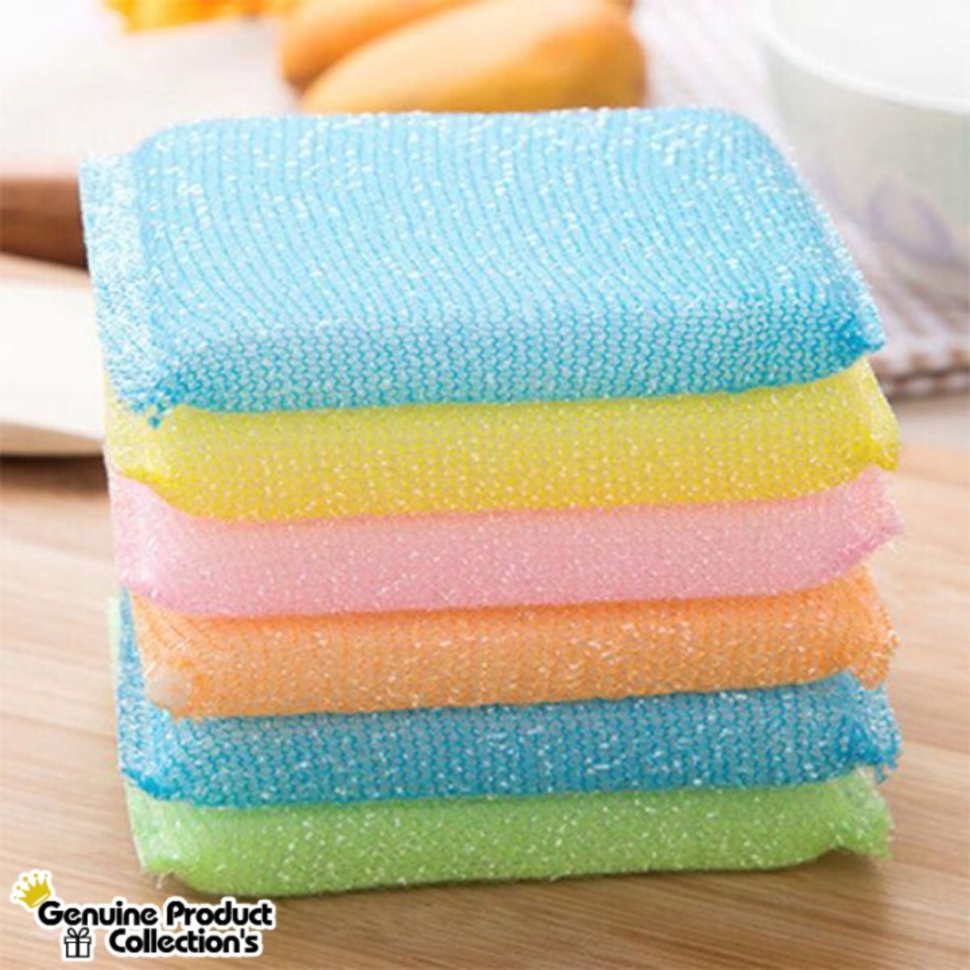 Premium Quality (4 Pcs) Dish Wash Foam Scrubber Pad / Foam Pad / Dish ...