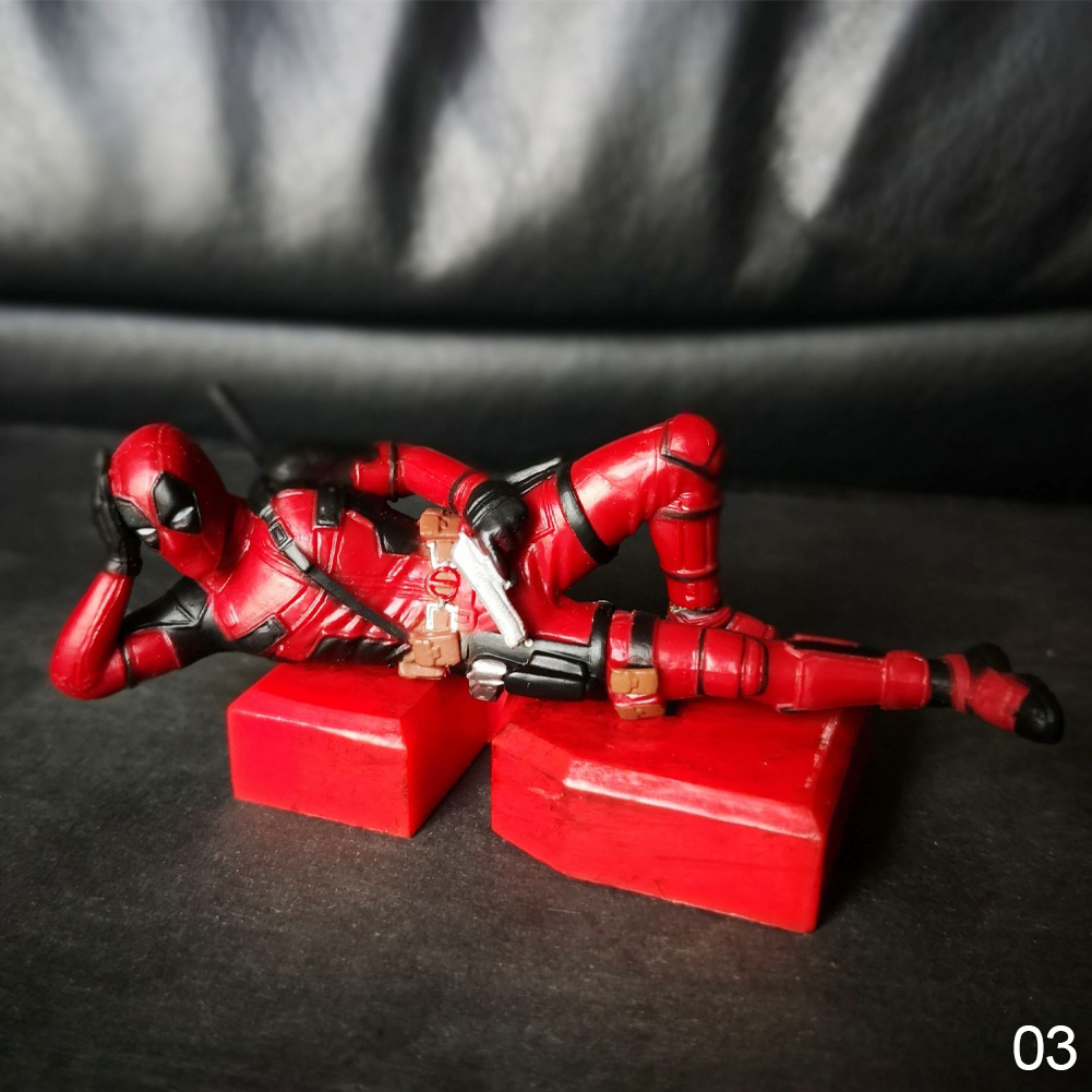 Cool Character Deadpool Action Figure Model Car Interior Ornament ...