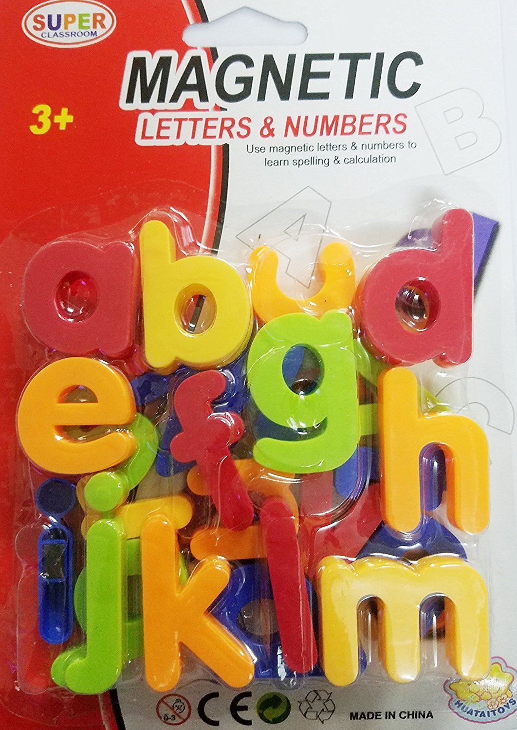 Magnetic Small Letters / Small Alphabets / Magnets Letters / Magnetic a ...