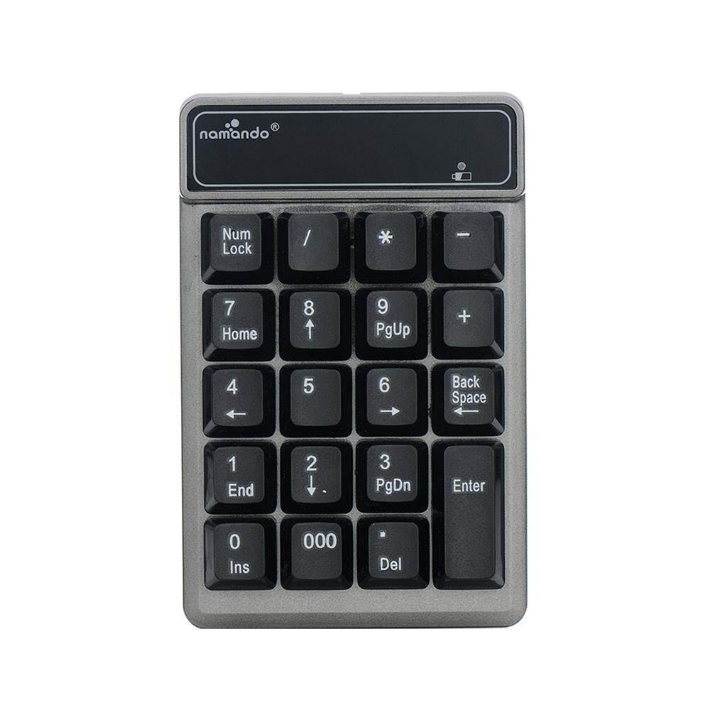 2.4G Numeric Keypad19 Keys Wireless USB Number Pad Keyboard Financial ...