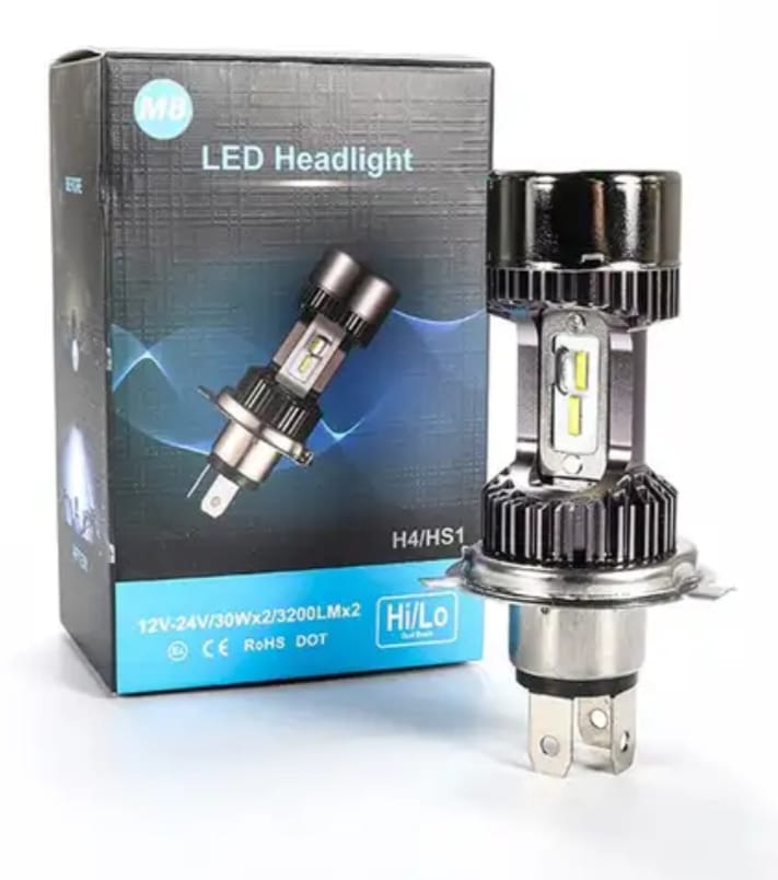 M8 LED Headlight 12v-24v/30w | Daraz.com.bd