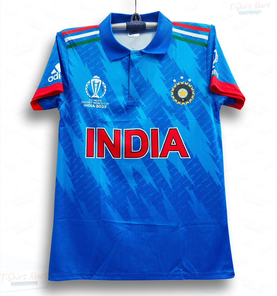 India World Cup Jersey - Cricket Jersey - polo Jersey - India Cricket ...