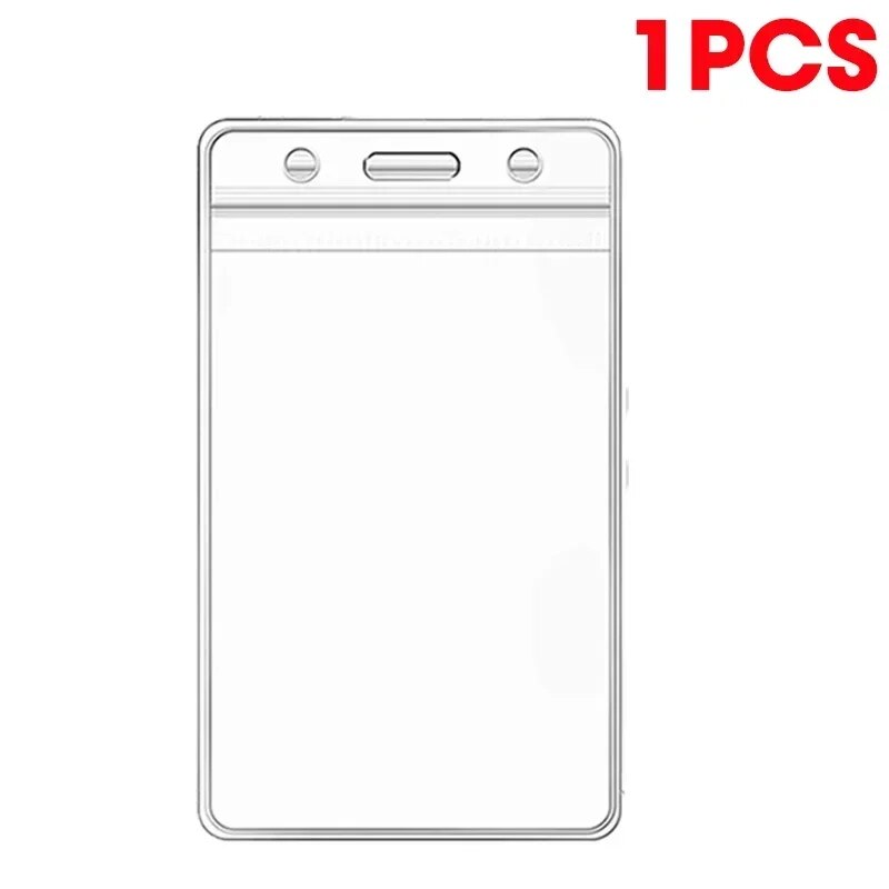 10/1PCS Waterproof Transparent Card Holder Plastic Protector Case ...
