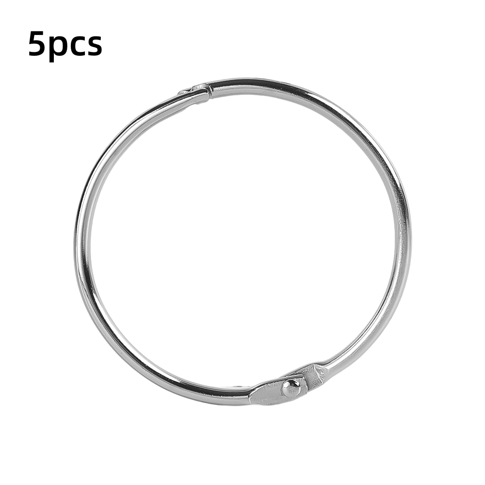 1/5/10/30pcs Metal Ring Binder 38mm 50mm Multifunctional Loose-leaf ...