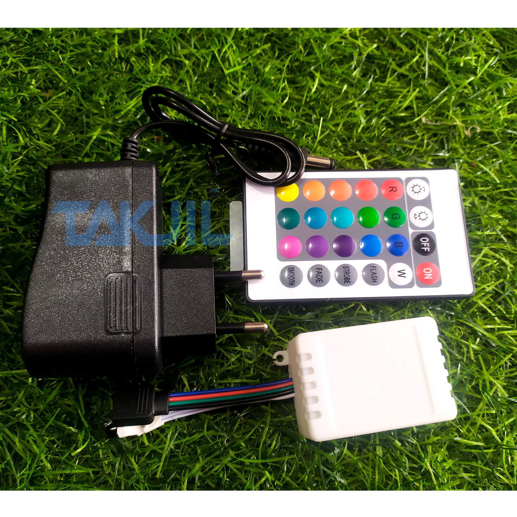 Only Remote, Adapter And Controller Set For Rgb Strip | Daraz.com.bd