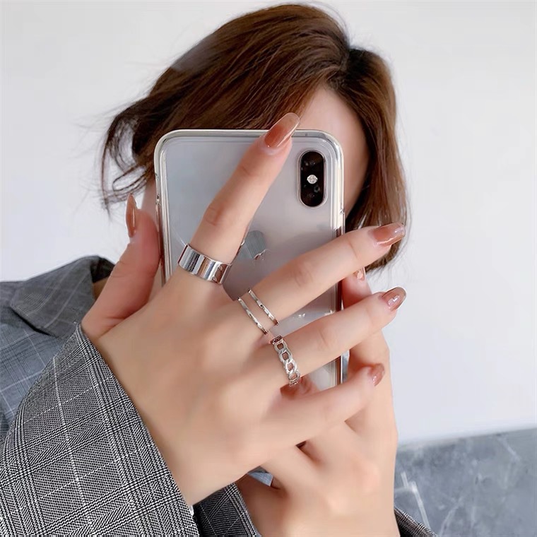 Minimalist 3-Pcs Rings Set | Daraz.com.bd