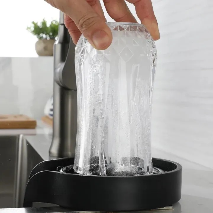 Automatic High Pressure Glass Cup Washer Kitchen Sink Rinser Machine ...