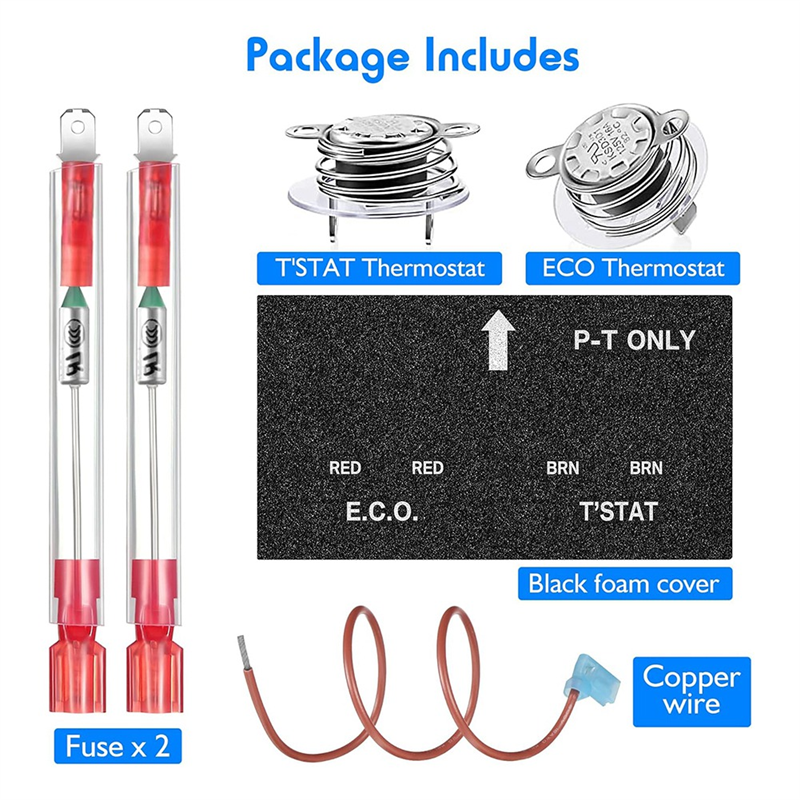 RV Water Heater Thermal Cutoff with ECO Thermostat Assembly Kit | Daraz ...