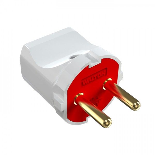Walton Two Pin Plug 10A (2pcs) | Daraz.com.bd