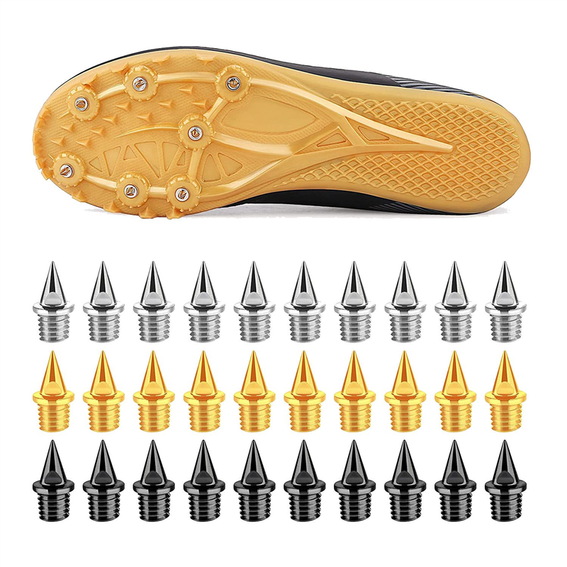 120 Pieces 1/4 Inch Spikes with Wrench for Youth Track Athletes Running ...