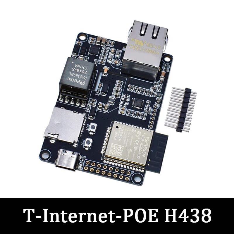 official TTGO T-Internet-POE ESP32-WROVER-B LAN8720A Chip Ethernet ...