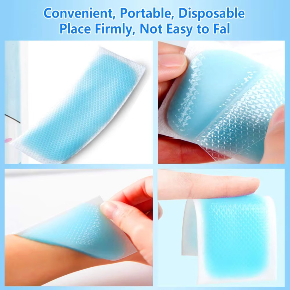 10pcs/5 Bag Baby Fever Down Cooling Patches Ice Gel Pads Heatstroke ...