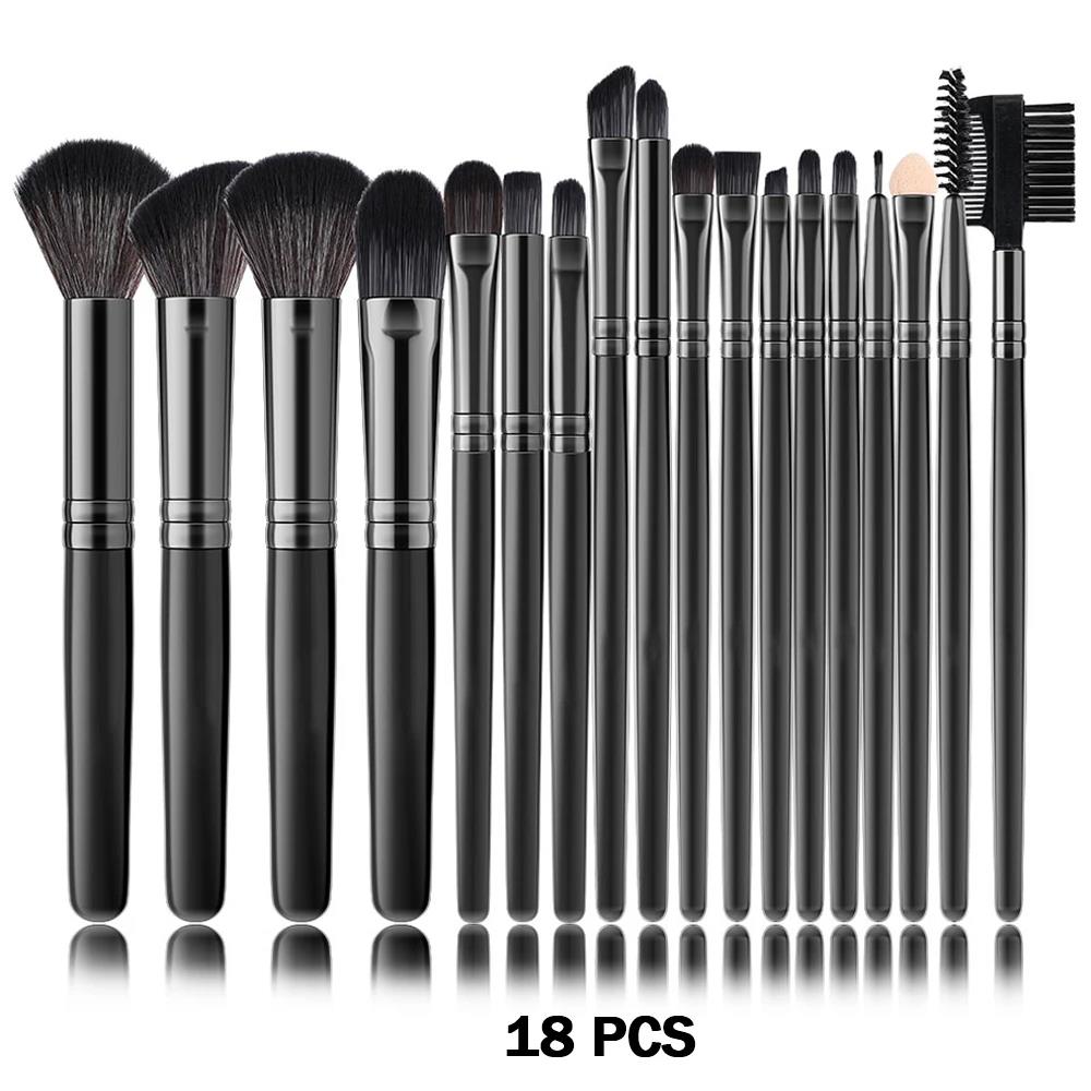 10-32PCS Makeup Brush Set Soft Fluffy Powder Foundation Contour Blush ...