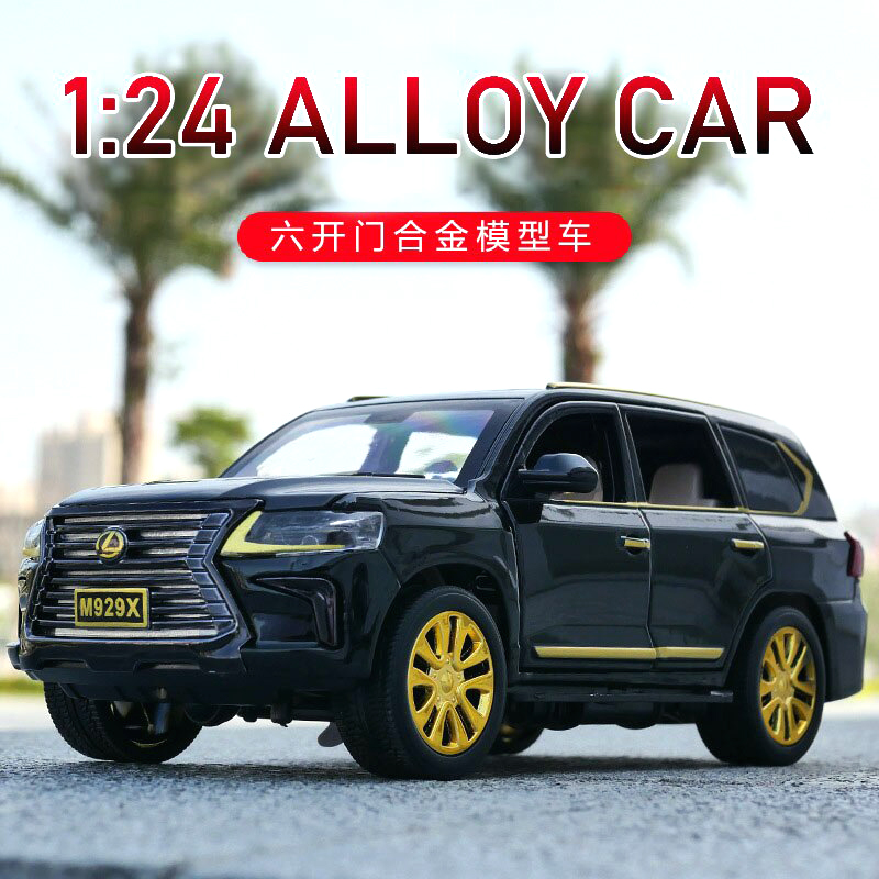 Lexus M929X SUV Off Road Diecasts 1:24 Alloy Car Luxurious Simulation ...