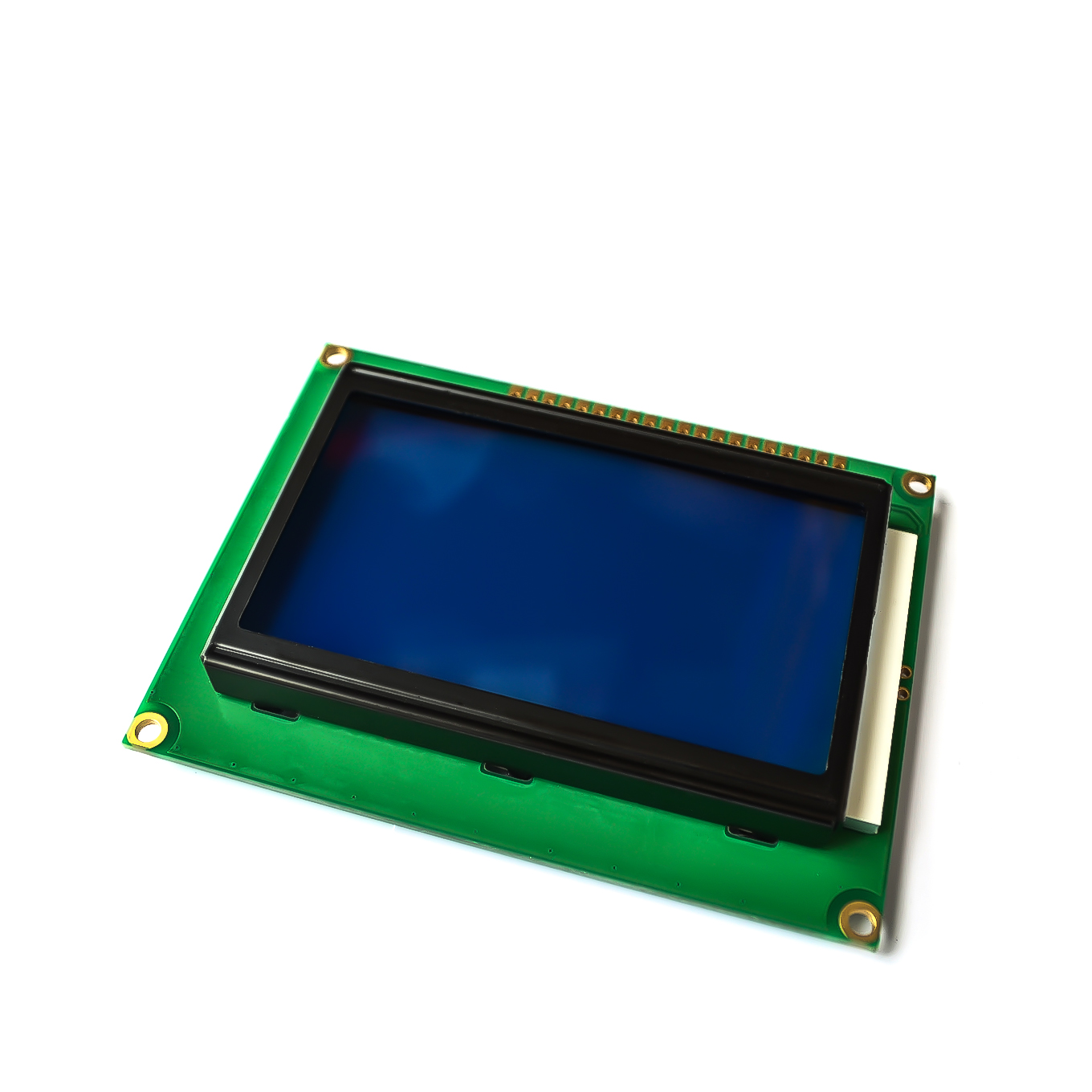 Lcd Board Green Blue Screen 12864 128x64 5v Blue Screen Display St7920 Lcd Module For Arduino ...