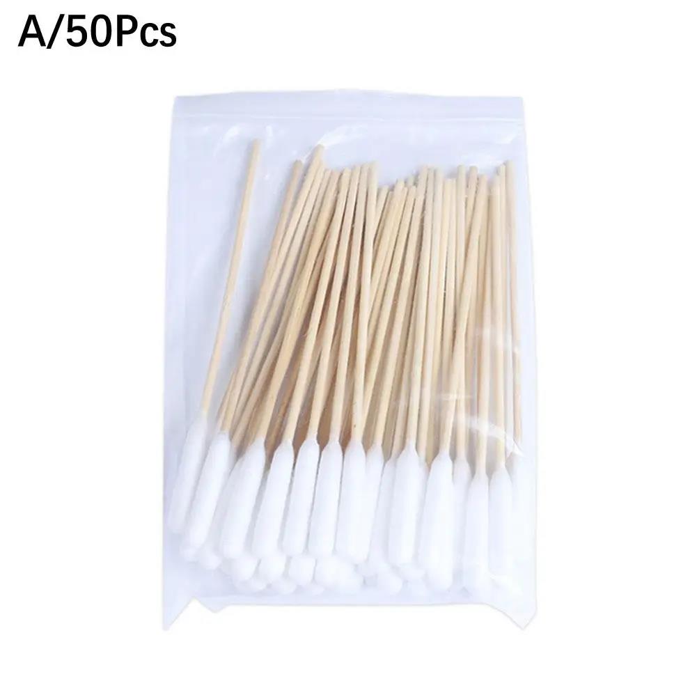 50/100Pcs Pet Ear Cleaner Cotton Buds Animal Ear Cleaner Cotton Swab ...