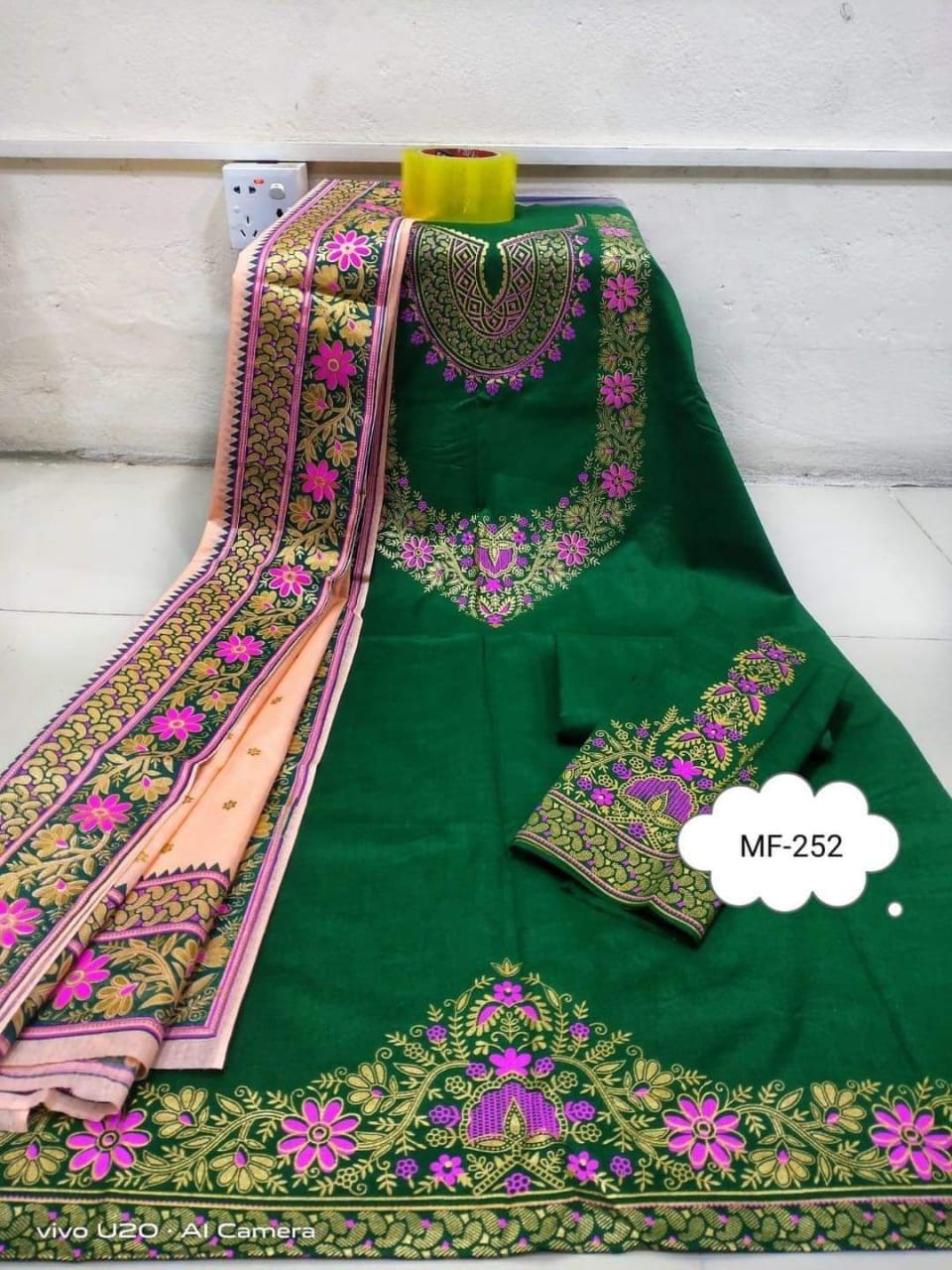 Cotton Unstitched Afsan And Screen Print Fashionable, Stylist Three ...