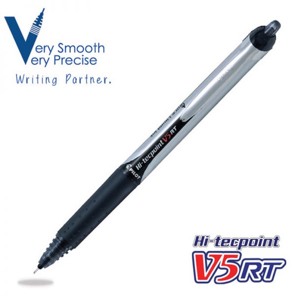 PILOT V5 RT Retractable Liquid Ink Rollerball 0.5 mm (Single Pen)