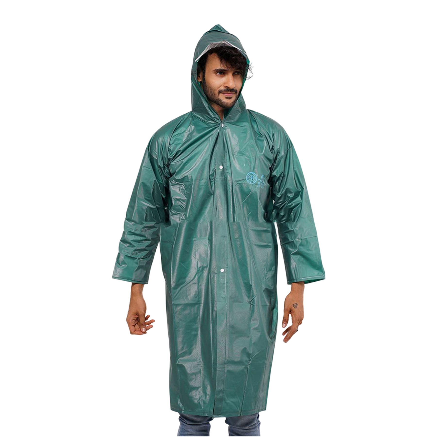 Raincoat Bottle Green Polyester For Men | Daraz.com.bd