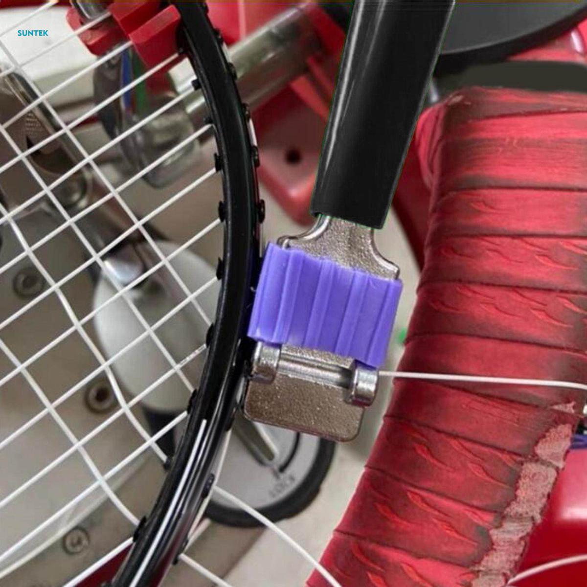 Starting Clamp Tennis Badminton Racquet Racket Alloy Wide Head Storage ...
