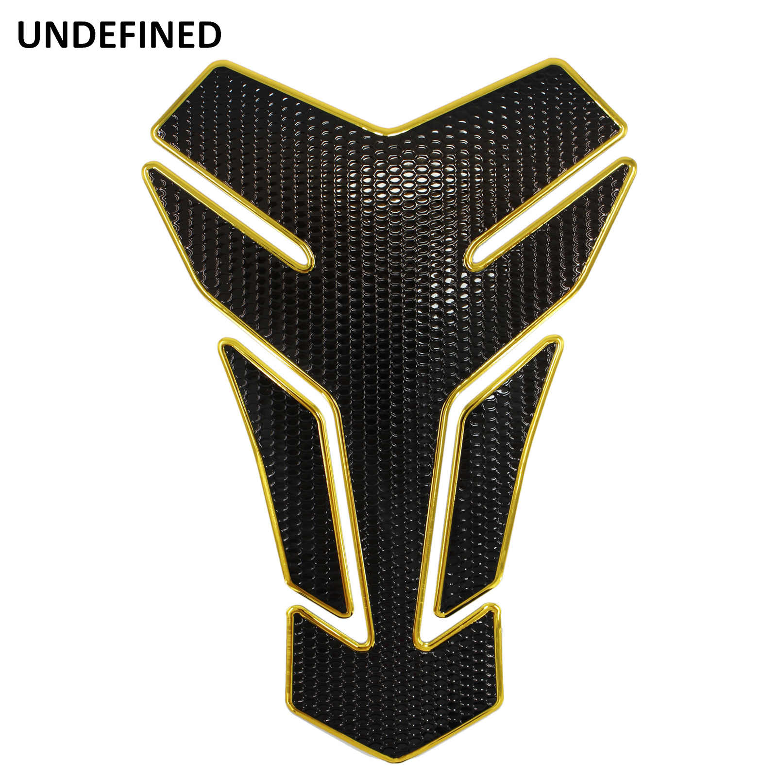 3D Universal Carbon Fiber Tank Pad Protector Sticker For Motorcycle ...