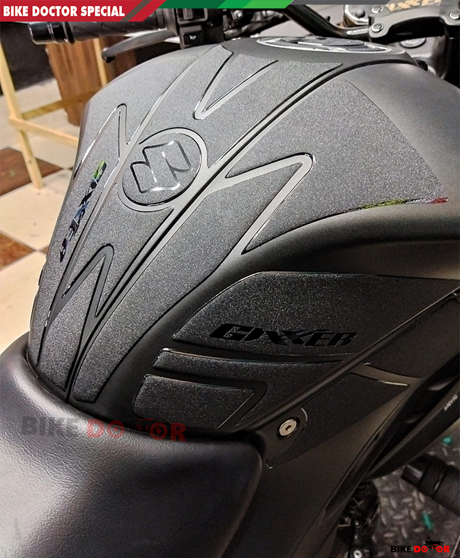 Full Tank Pad set for Suzuki Monotone, Gixxer, SF (New Version) Pure ...