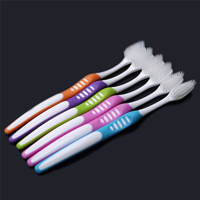 【Mary DAI Store】6PCS/Set colour mixture Ultra Soft Toothbrush Oral Care ...