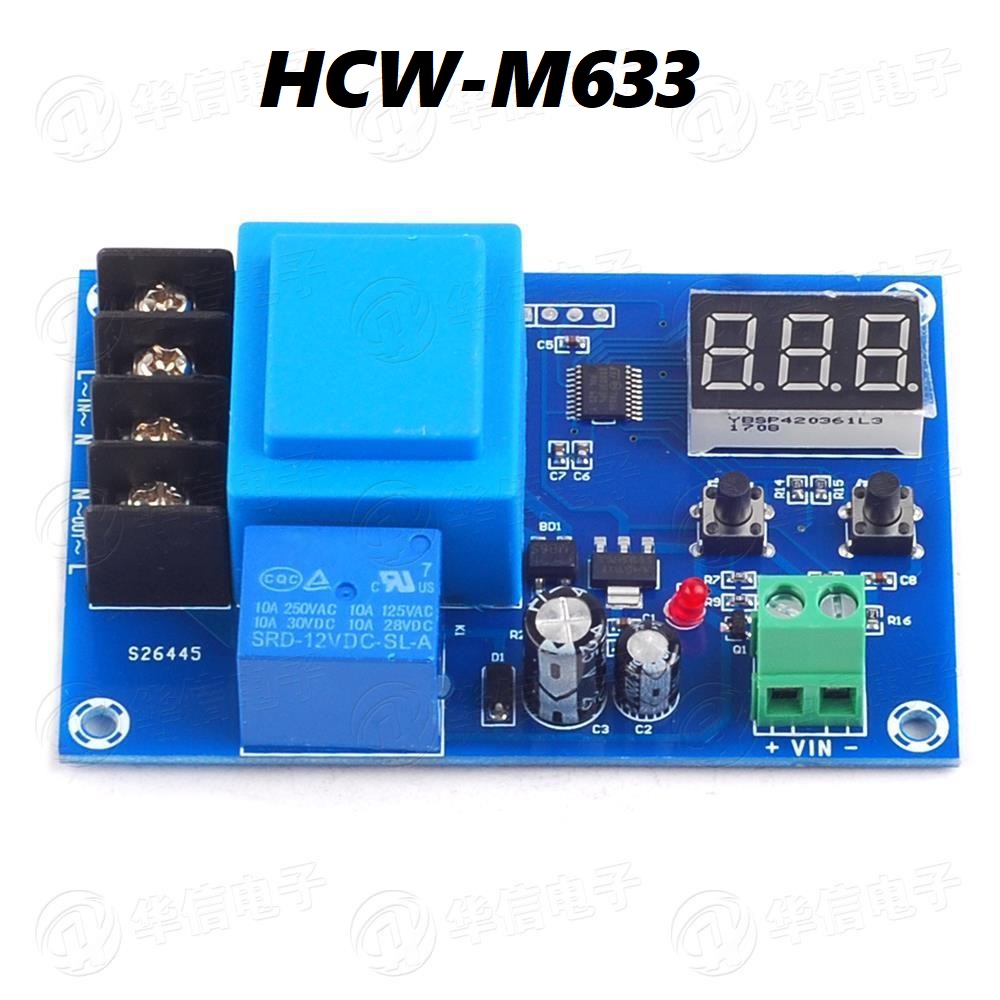 HCW-M633 Battery Charger Control Module DC 6-60V Lithium Battery ...