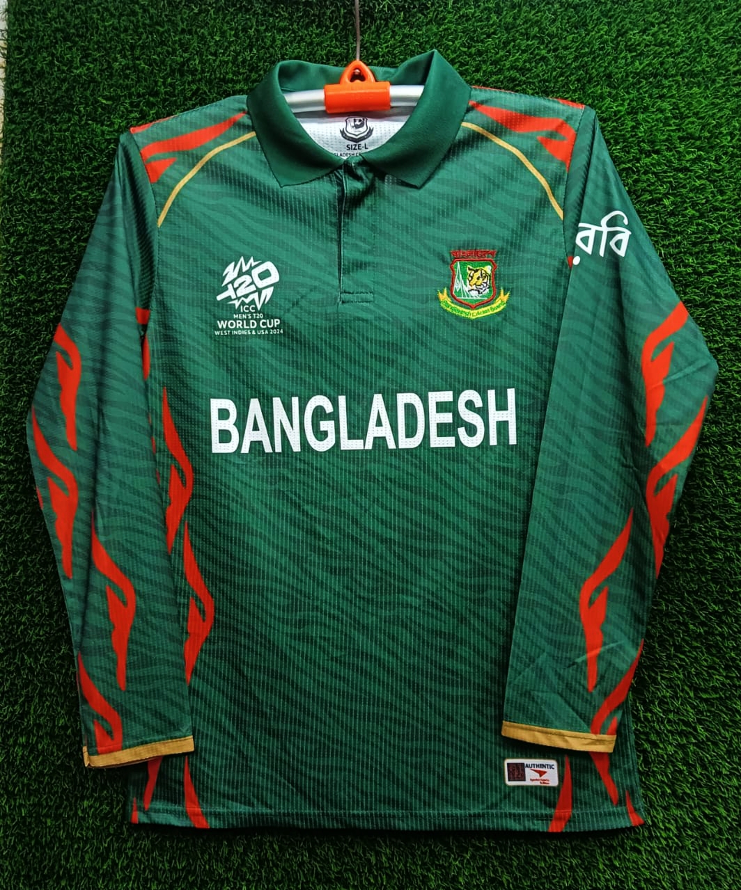 Bangladesh Cricket Team T20 World Cup 2024 Four Part Jersey /Icc Men'S ...