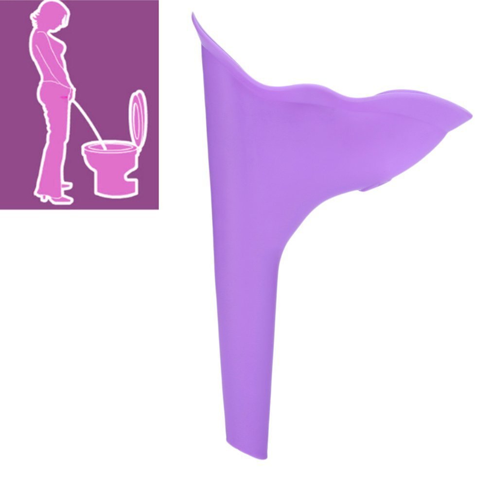 Portable Female Urinal Funnel Ladies Woman Standing Up Hygienic Urine ...