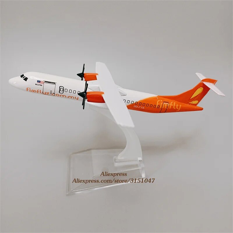 【Happy baby toy store】15cm AIR Malaysia ATR72-600 ATR Airlines Airplane ...