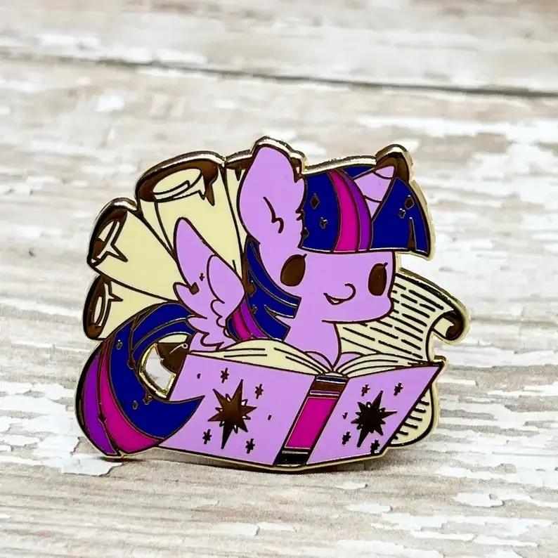 SAKURA Cute Mane 6 Pony Flawed Enamel Pins | Daraz.com.bd