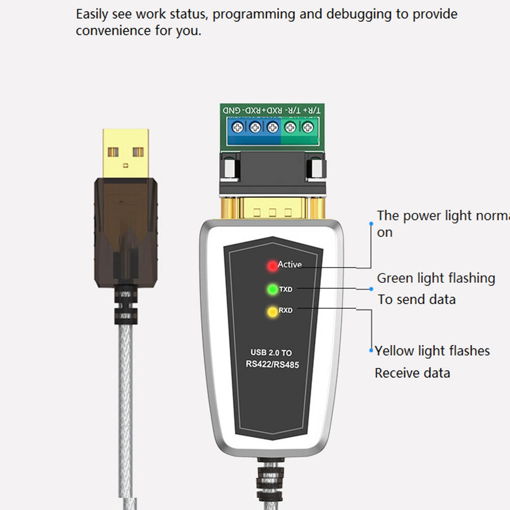 USB 2.0 to RS485 RS422 Serial Converter Adapter Cable | Daraz.com.bd